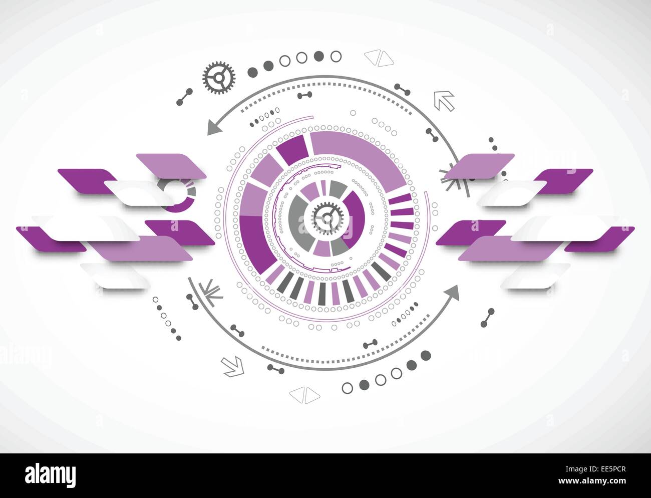 Abstract color technology background/computer technology business ...