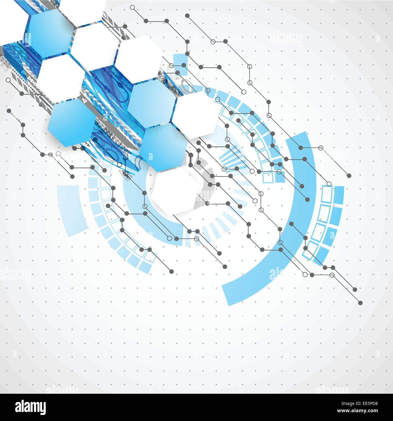 Abstract technological background with various technological elements ... Abstract technological background with various technological elements ...