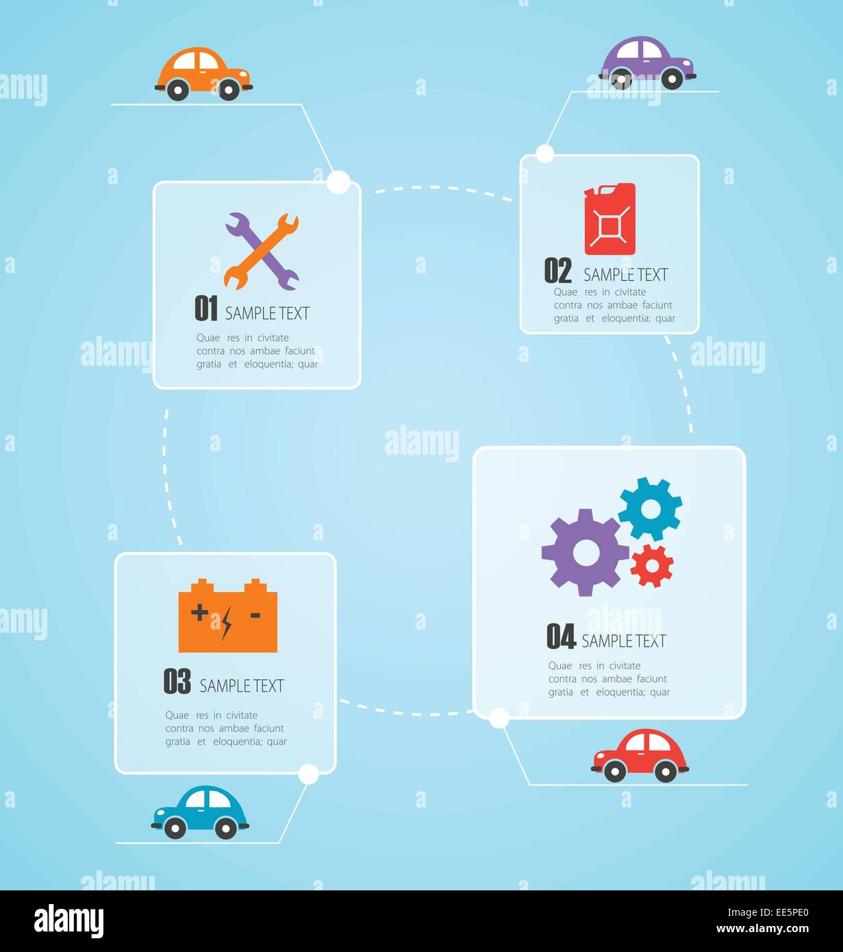 Car infographic. Vector Stock Vector Image & Art - Alamy