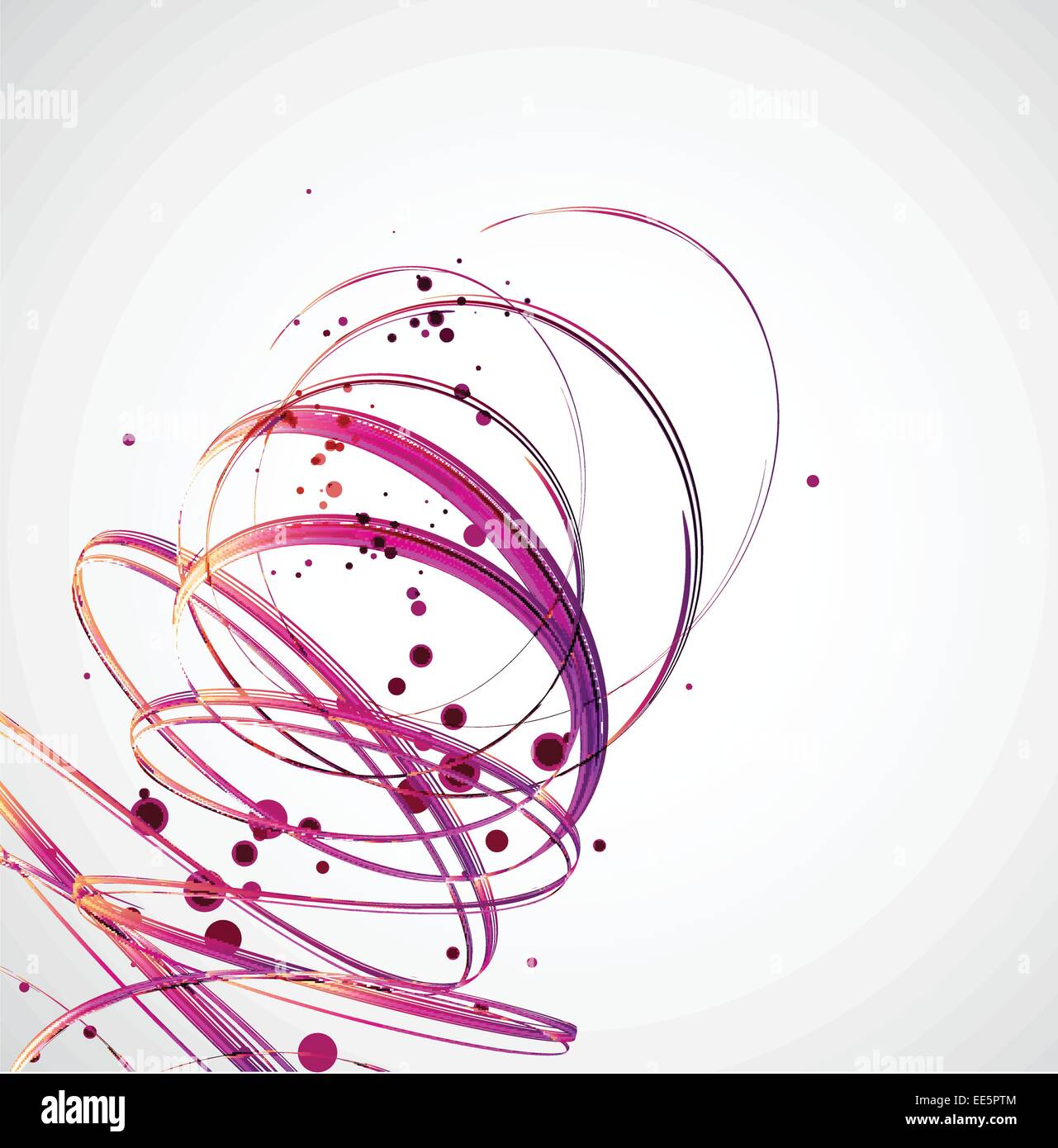 Abstract Pink Wave background. Vector Stock Vector Image & Art - Alamy