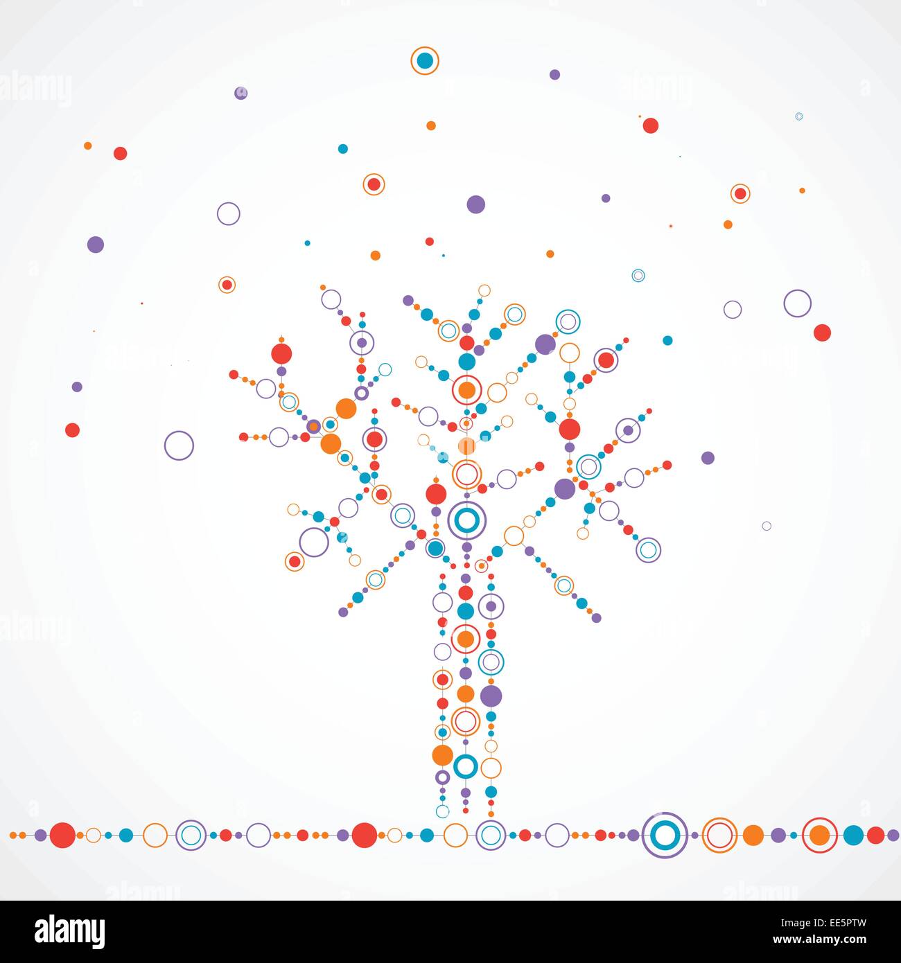 Abstract background - tree concept Stock Vector Image & Art - Alamy