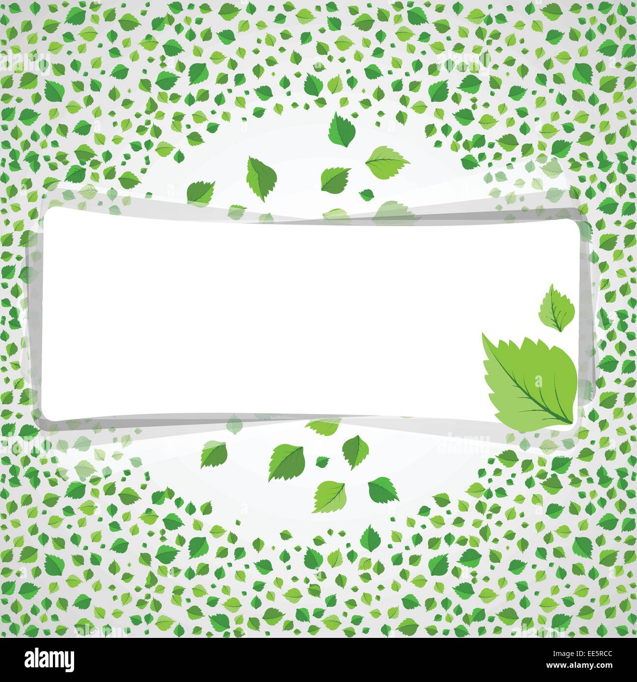 Abstract leaves background.vector Stock Vector Image & Art - Alamy