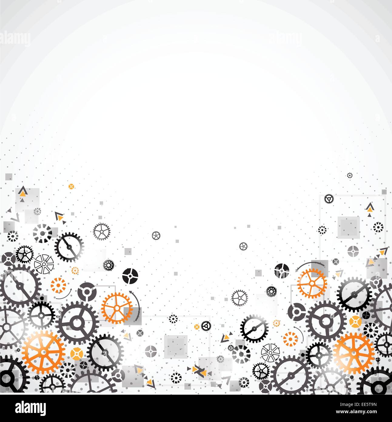 Abstract technology background. Cog wheel theme Stock Vector Image ...