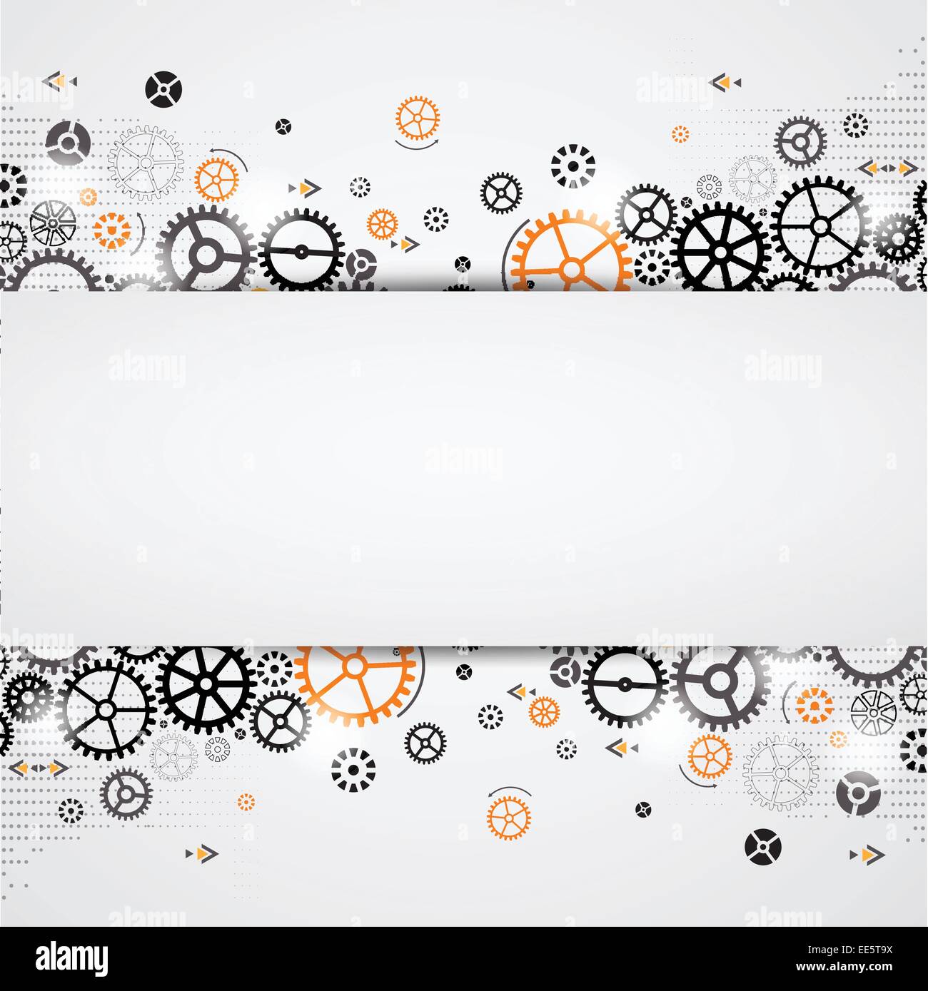 Abstract technology background. Cog wheel theme Stock Vector Image ...