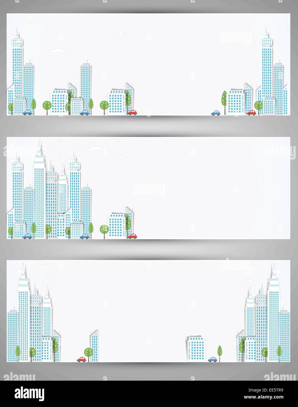 Modern city background. Vector Stock Vector Image & Art - Alamy