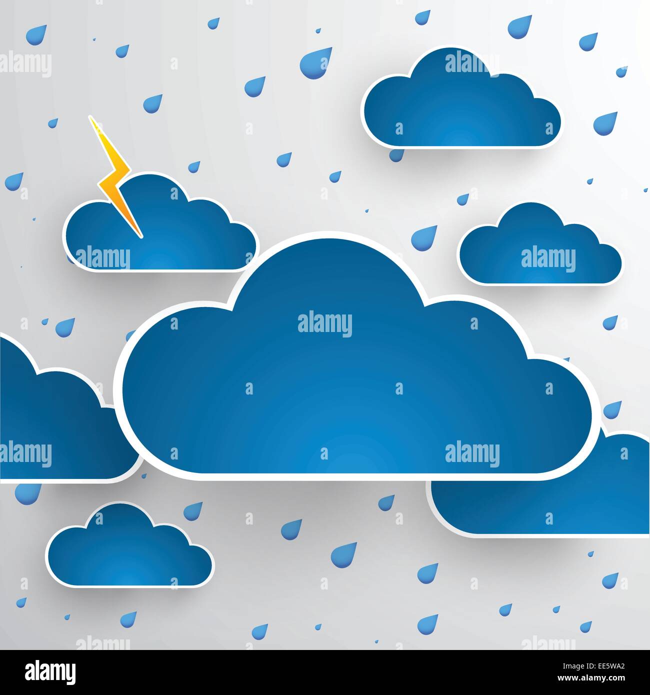Bad weather vector vectors hi-res stock photography and images - Alamy