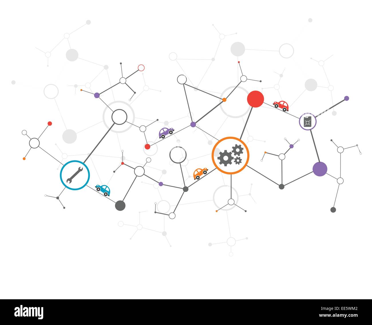 Car technology communication background Stock Vector Image & Art - Alamy