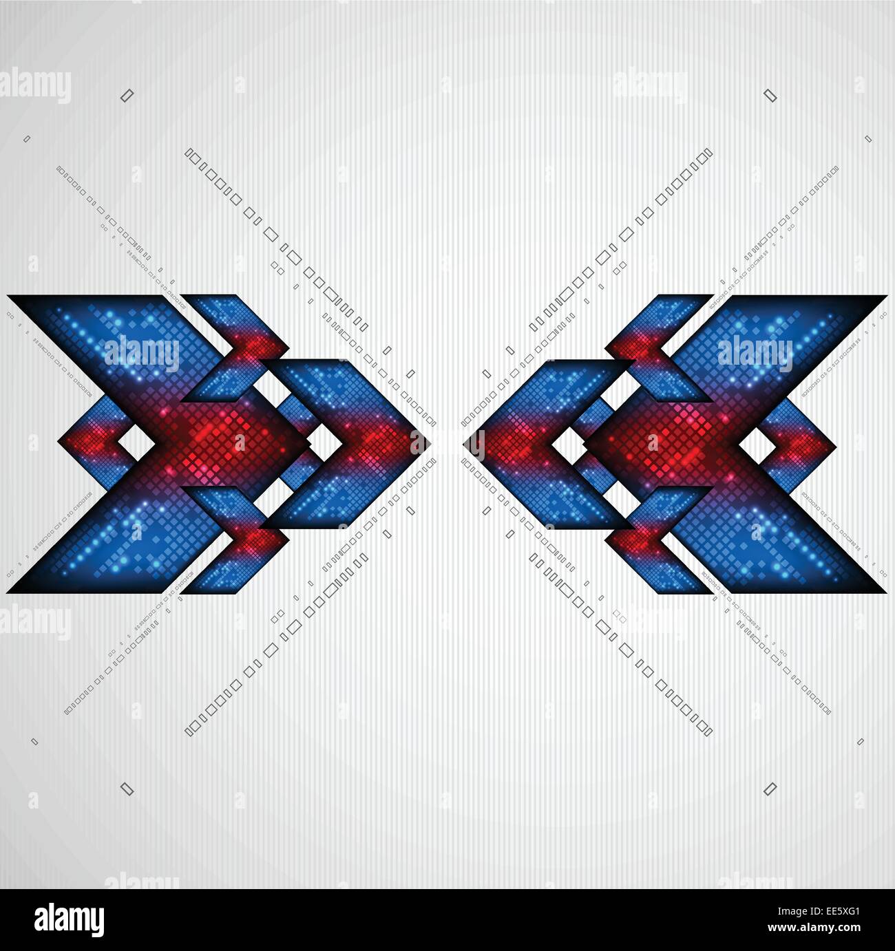 Abstract arrow pattern. Vector Stock Vector Image & Art - Alamy