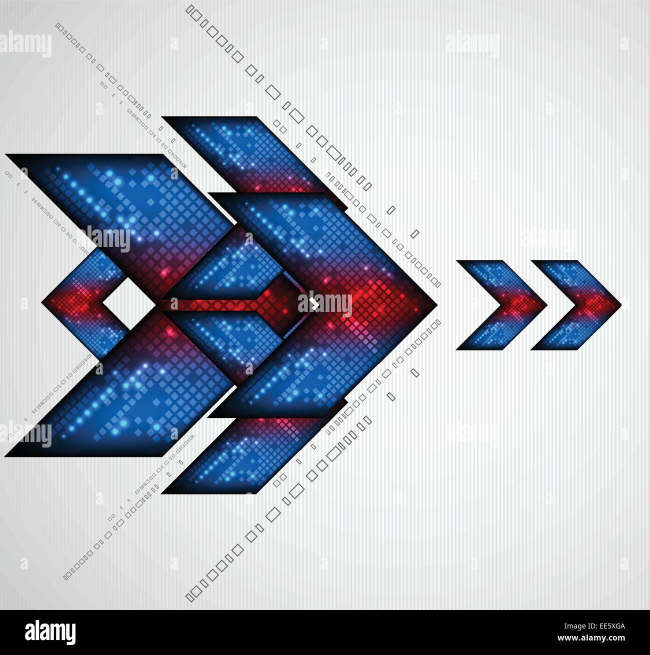 Abstract arrow pattern. Vector Stock Vector Image & Art - Alamy