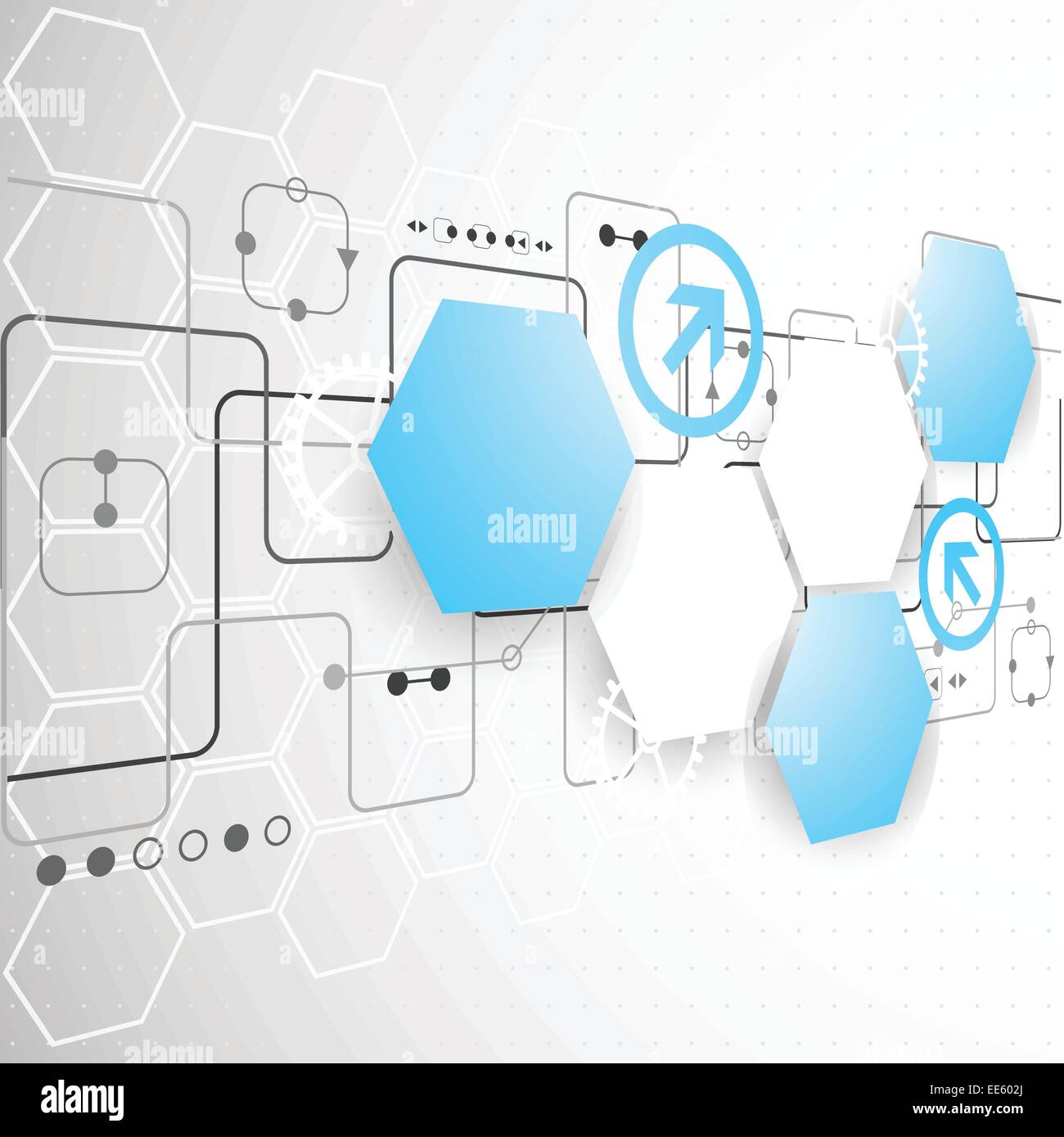 Abstract futuristic technology business background Stock Vector Image ...