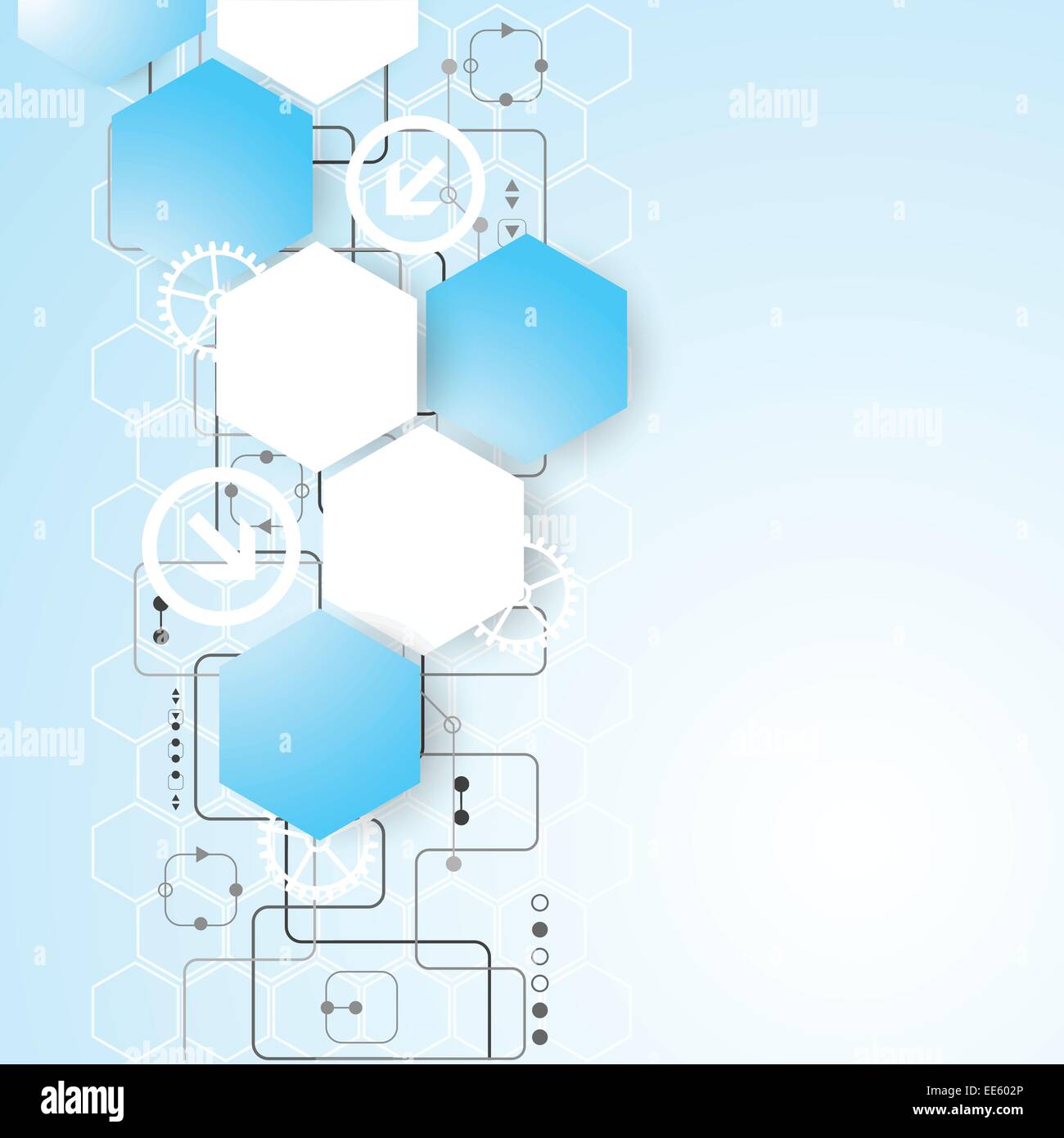 Abstract futuristic technology business background Stock Vector Image ...