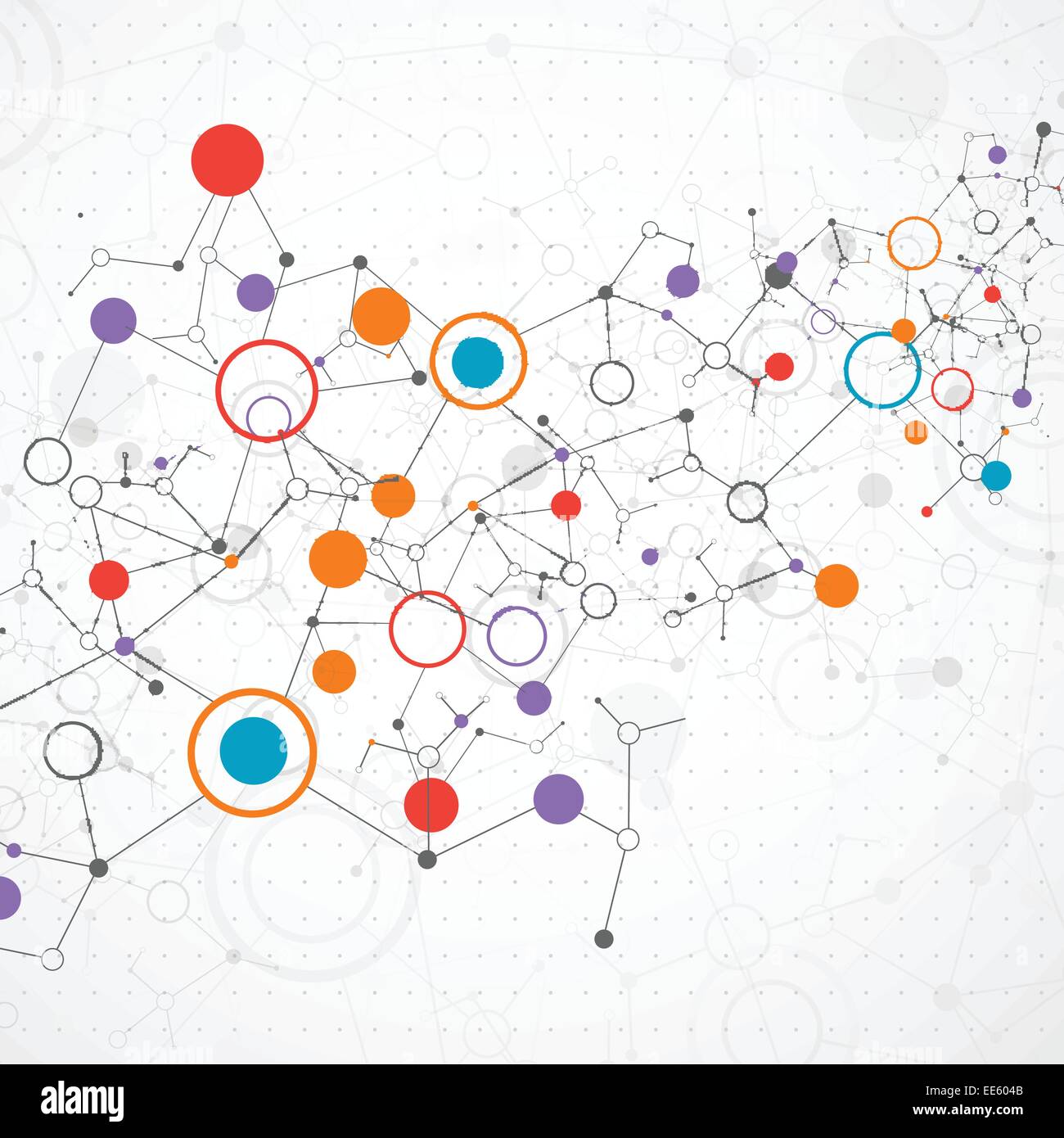 Network color technology communication background Stock Vector Image ...