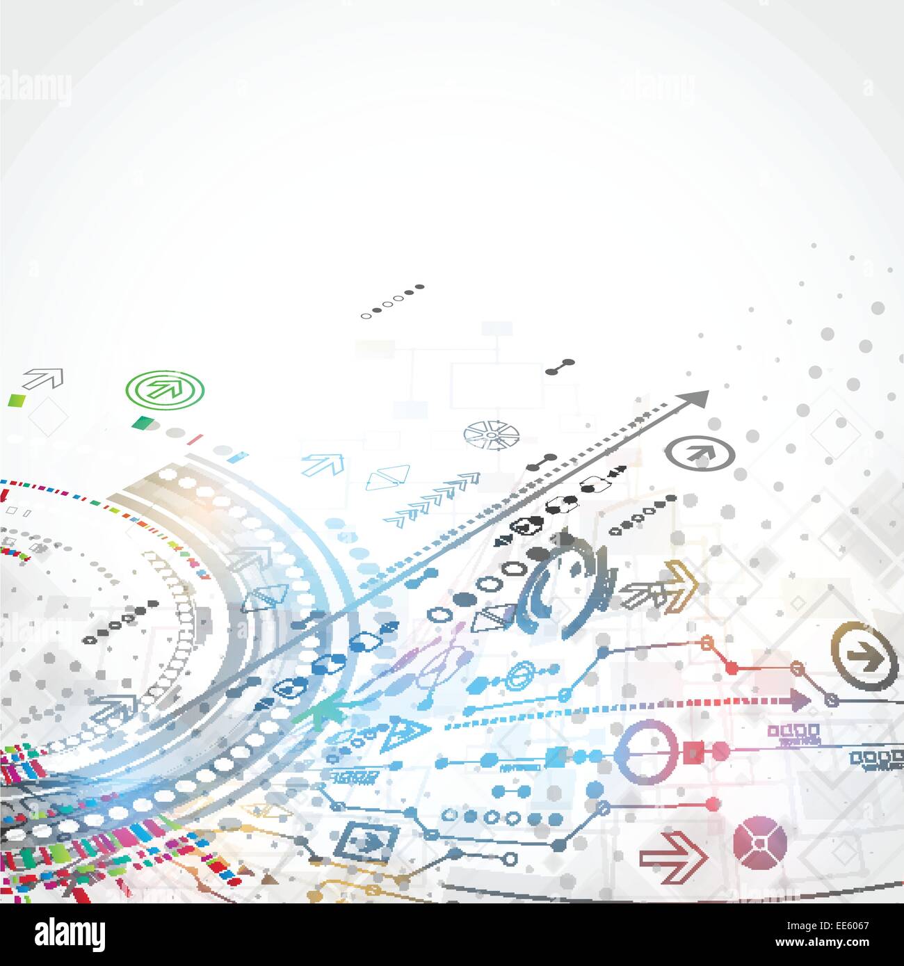 Abstract technology business background. Vector Stock Vector Image ...