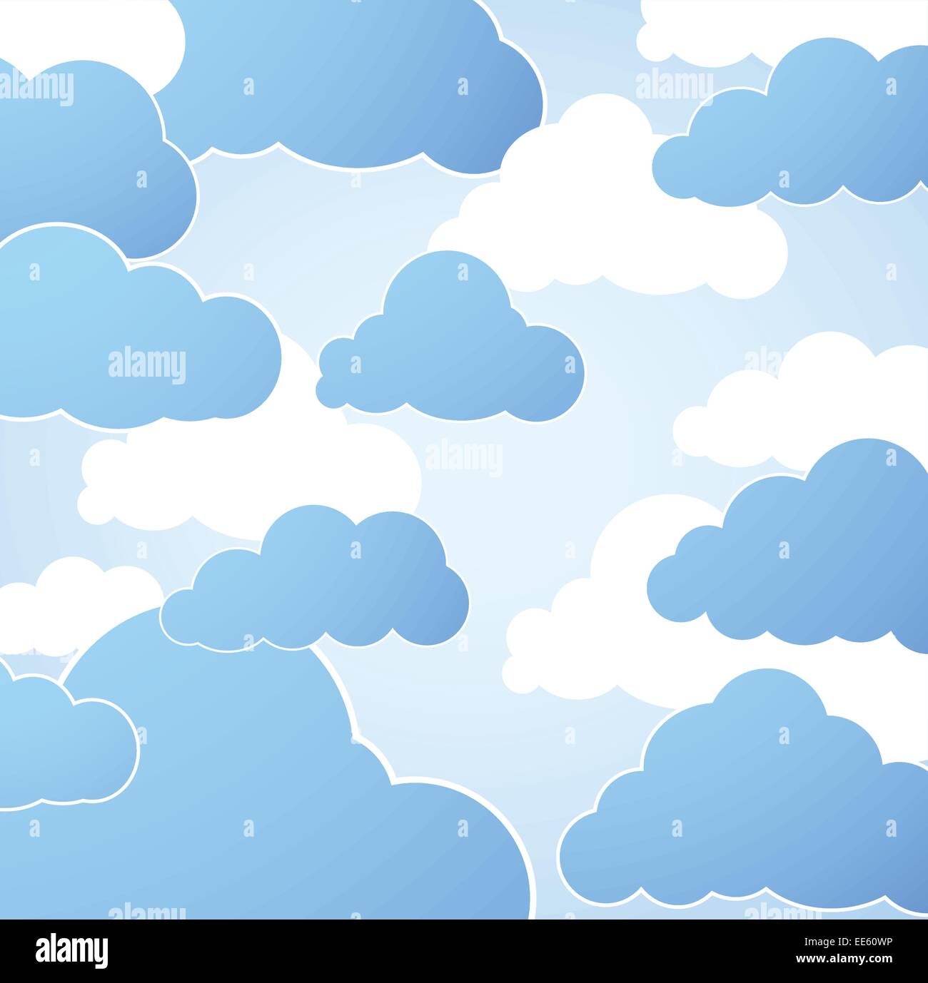 Good weather. Blue sky background Stock Vector Image & Art - Alamy