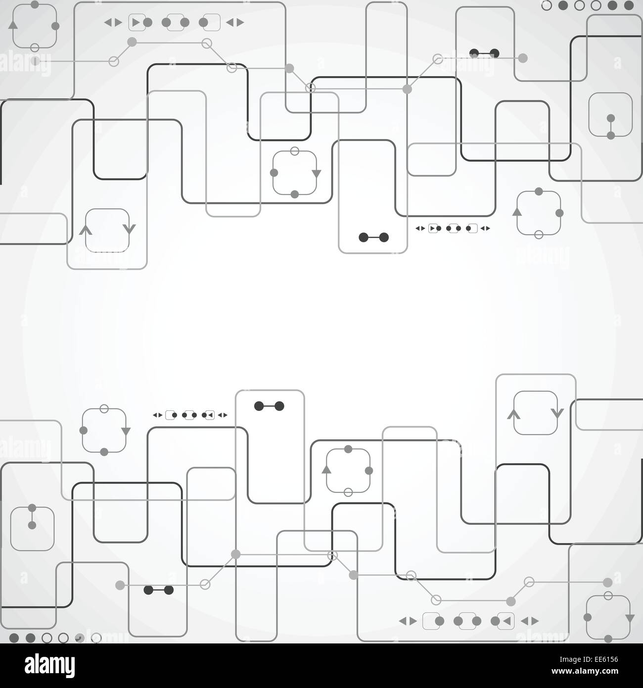 Abstract color technology background/computer technology business ...