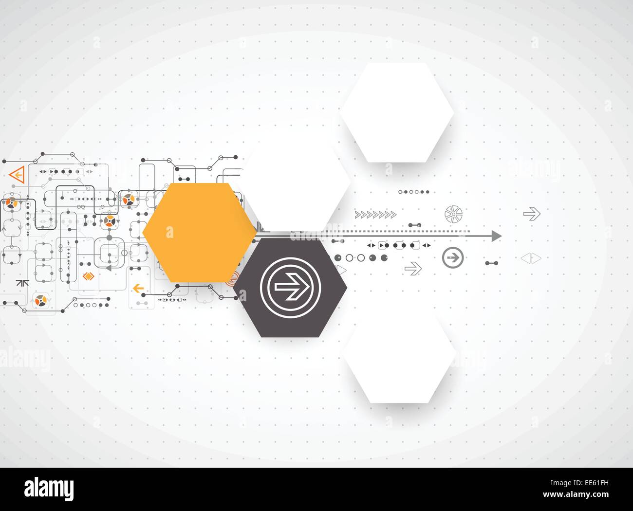 Abstract futuristic computer technology business background Stock ...