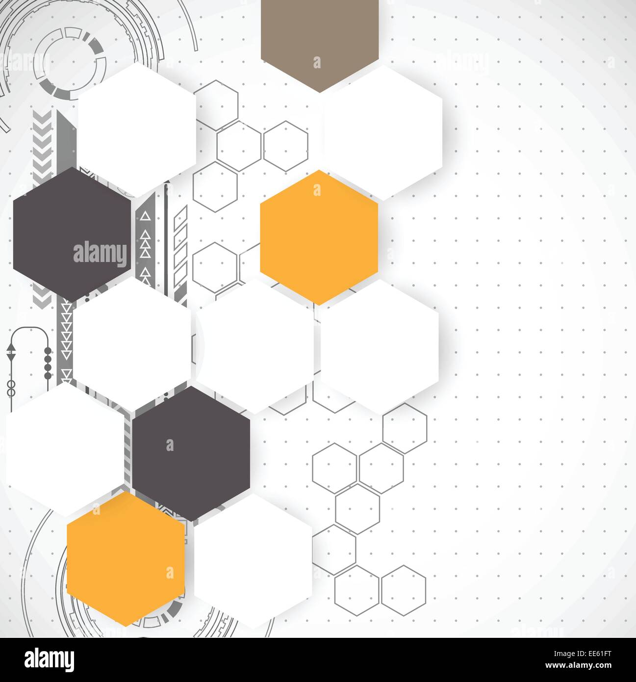 Abstract futuristic computer technology business background Stock ...