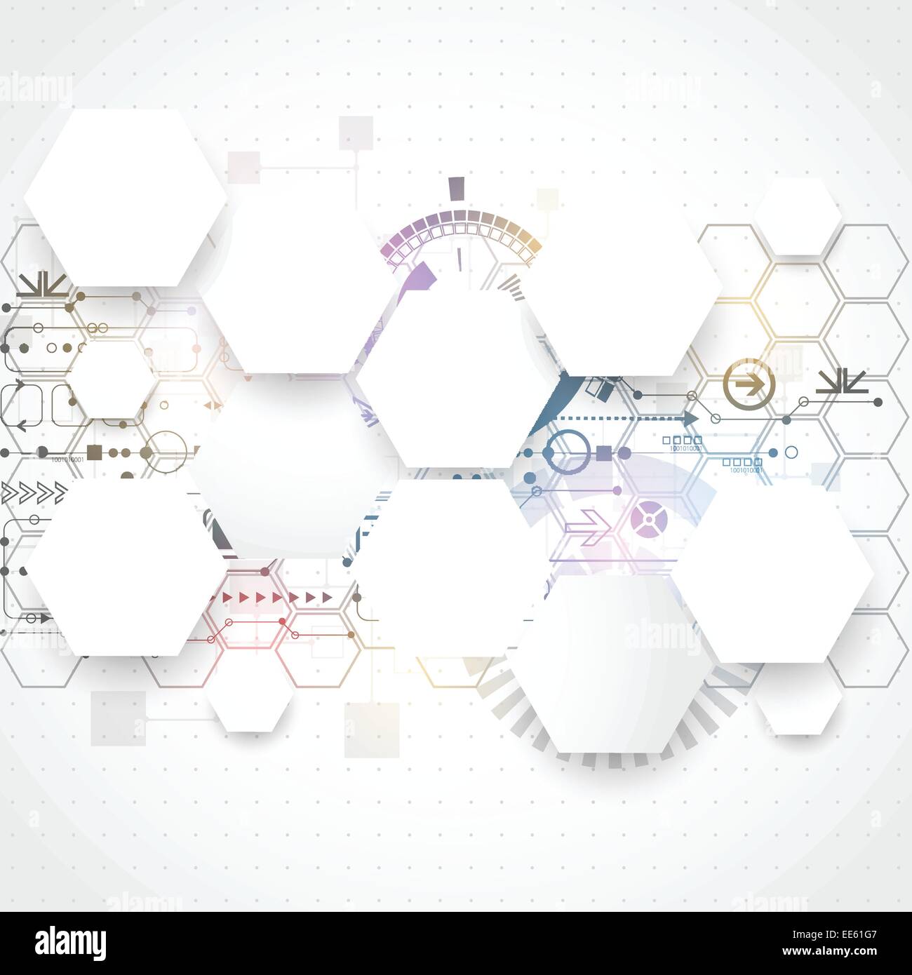 Abstract futuristic computer technology business background Stock ...