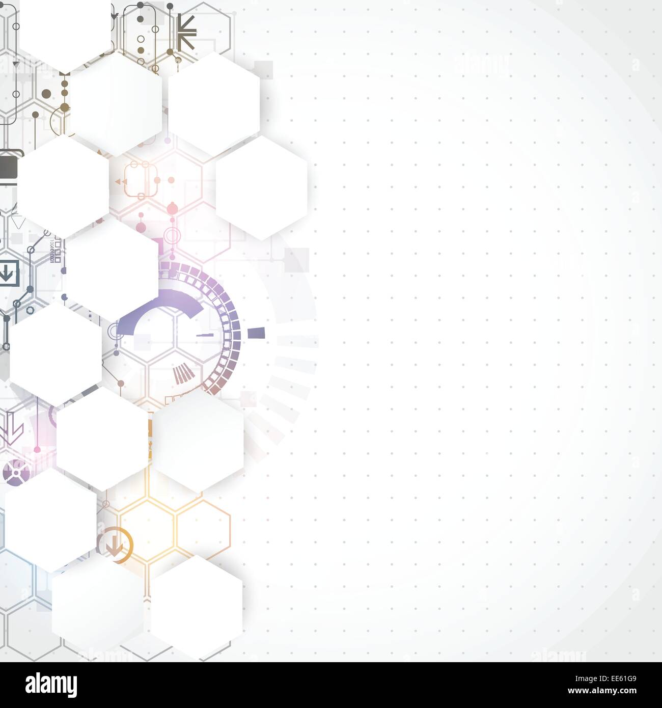 Abstract futuristic computer technology business background Stock ...