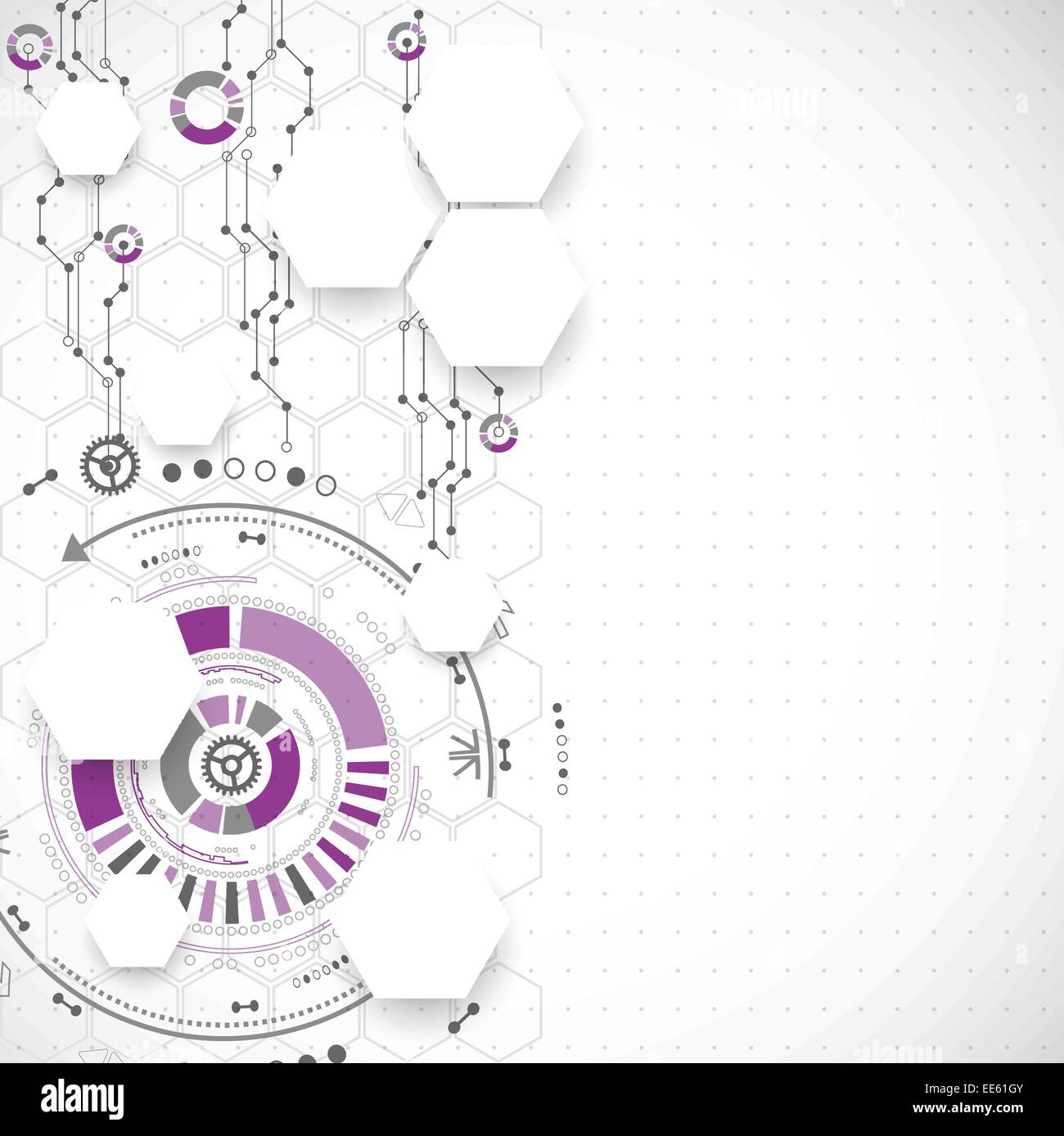 New technology business background Stock Vector Image & Art - Alamy