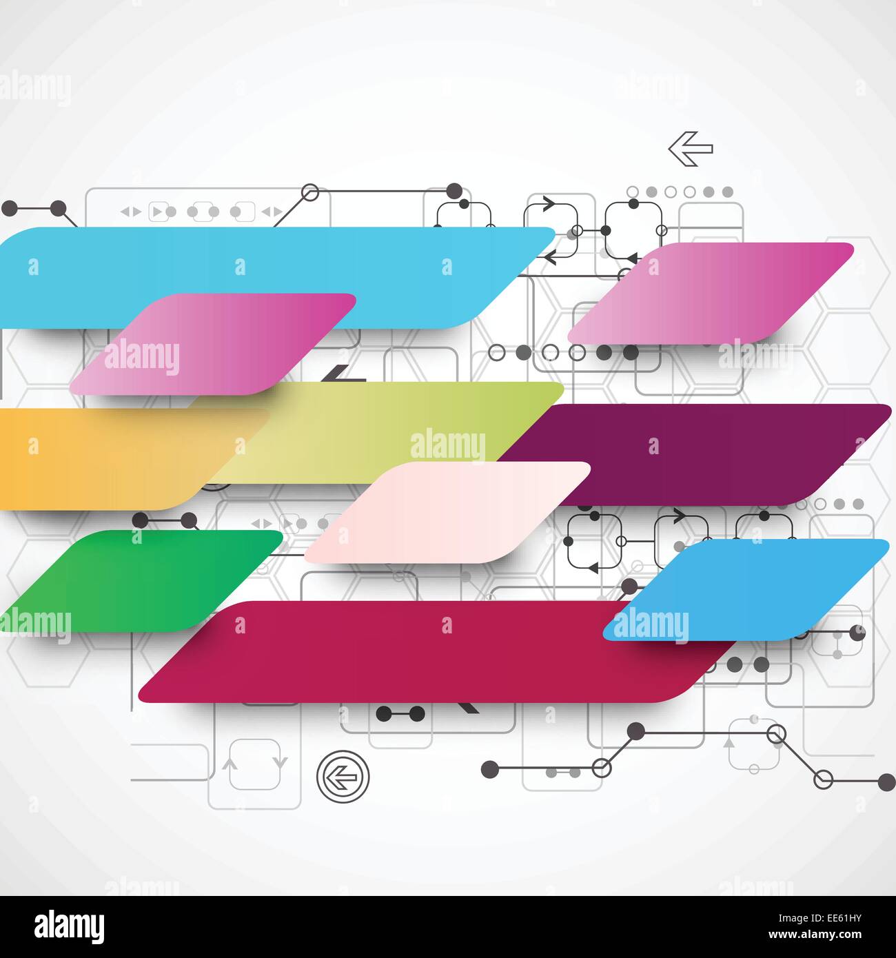 Abstract advertising contemporary multicolored Stock Vector Images - Alamy