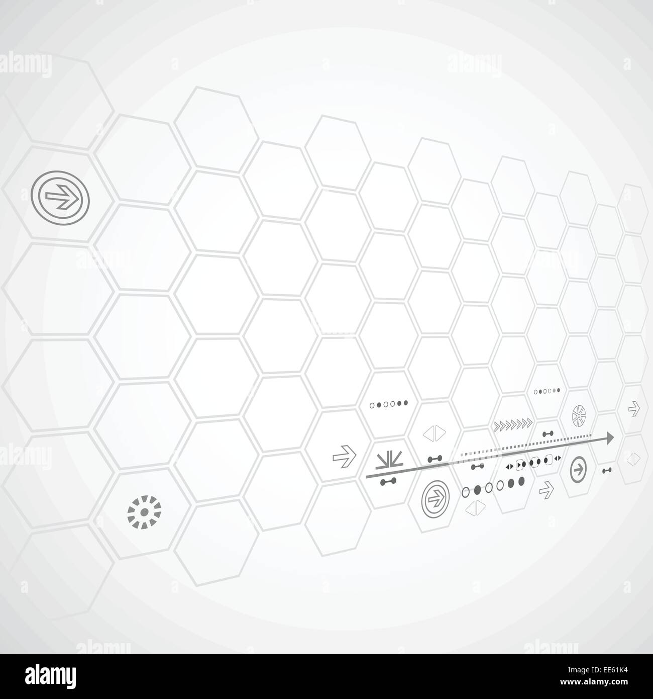Abstract background with hexagonal shapes Stock Vector Image & Art - Alamy