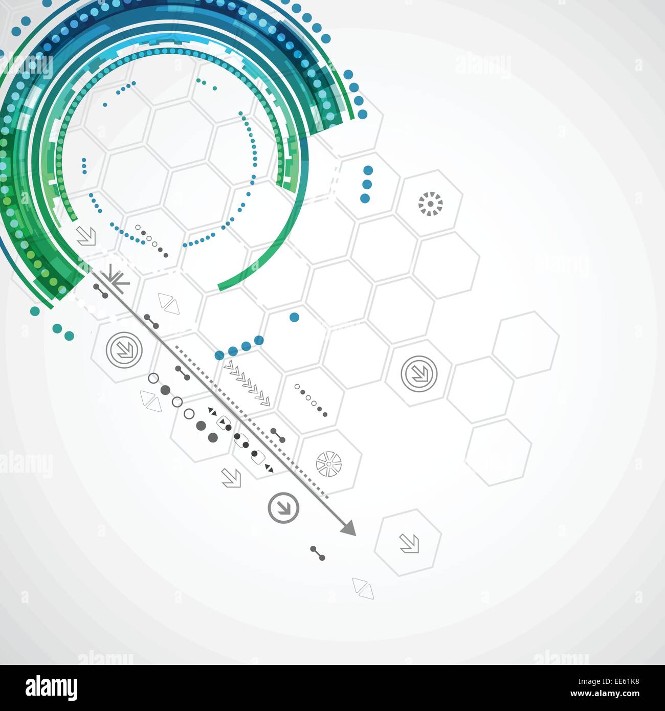 Abstract color technology background/computer technology business ...