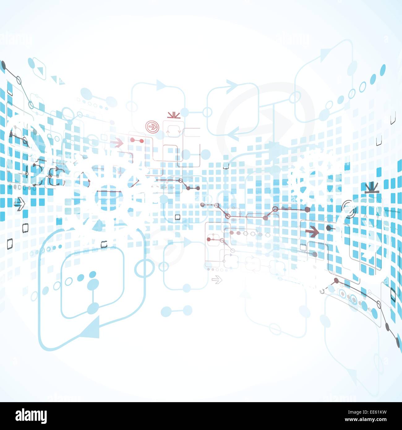 Abstract technology business background Stock Vector Image & Art - Alamy
