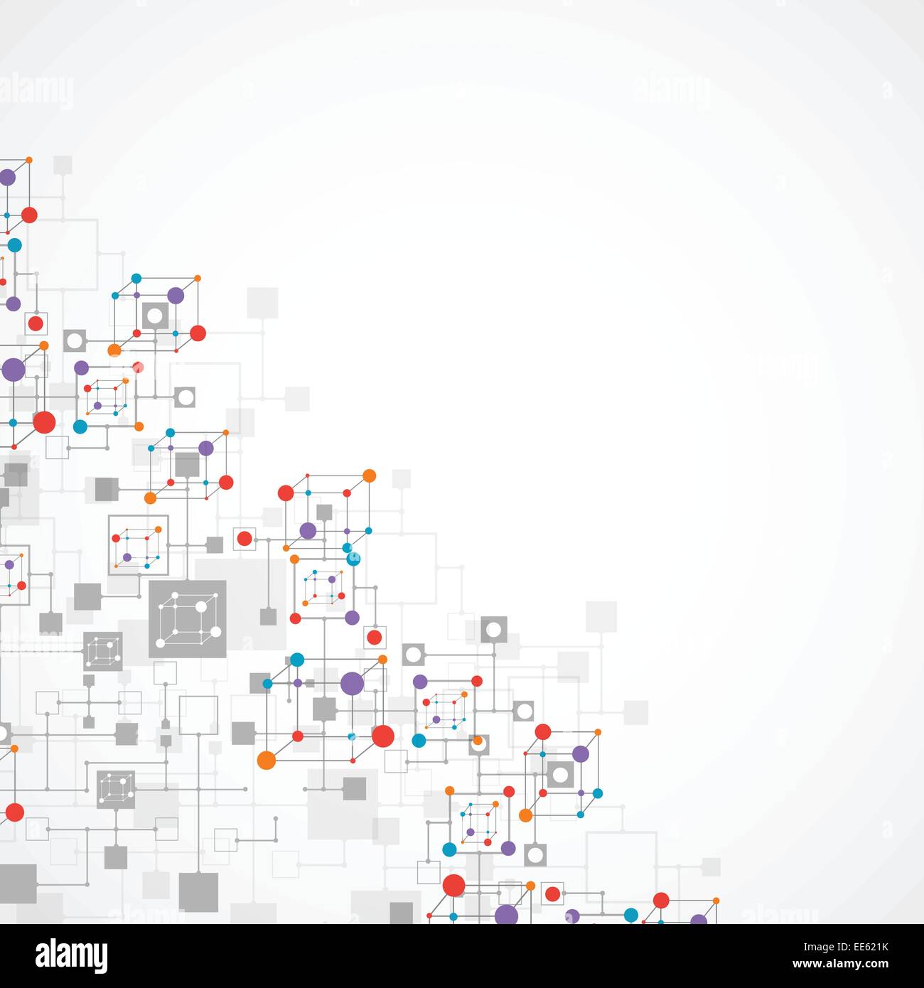 Network color technology communication background Stock Vector Image ...