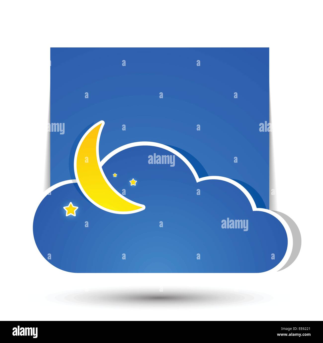Night Theme Vector Stock Vector Image And Art Alamy