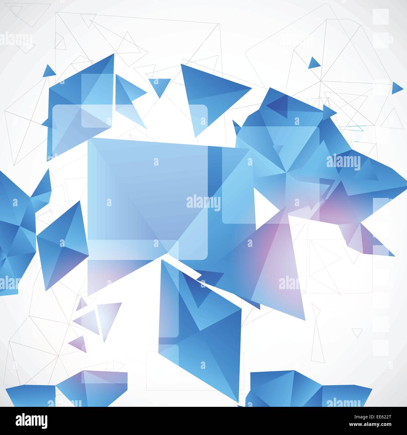 Abstract blue futuristic background for design Stock Vector Image & Art ...