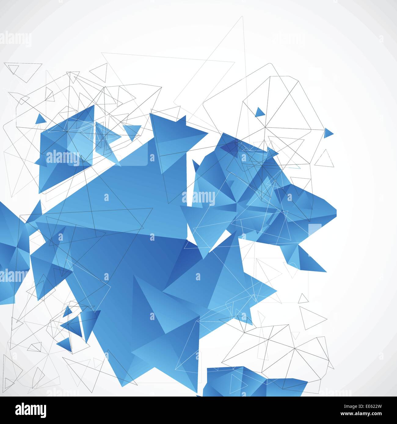 Abstract blue futuristic background for design Stock Vector Image & Art ...