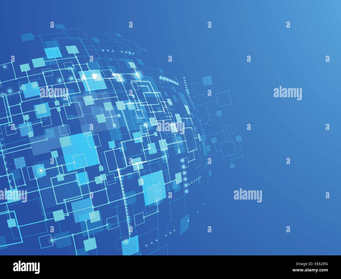 Abstract technology concept of business background. Vector Stock Vector ...
