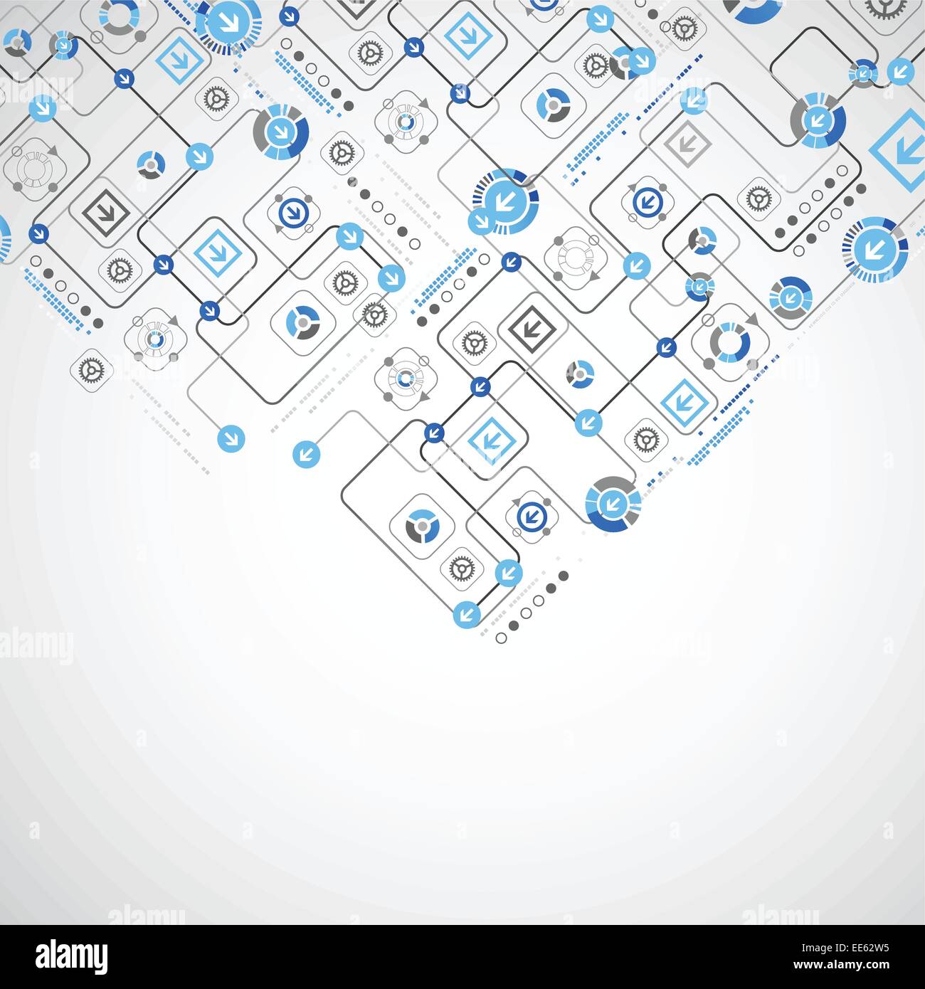 Abstract technology concept of business background. Vector Stock Vector ...