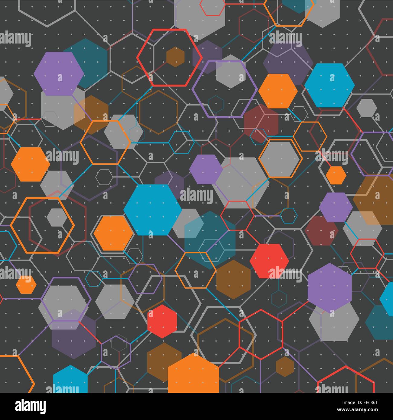 Network color technology communication background Stock Vector Image ...