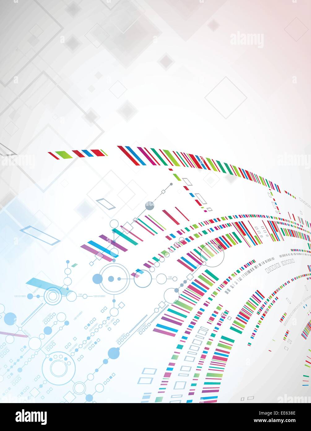 Abstract background on a technological theme Stock Vector Image & Art ...