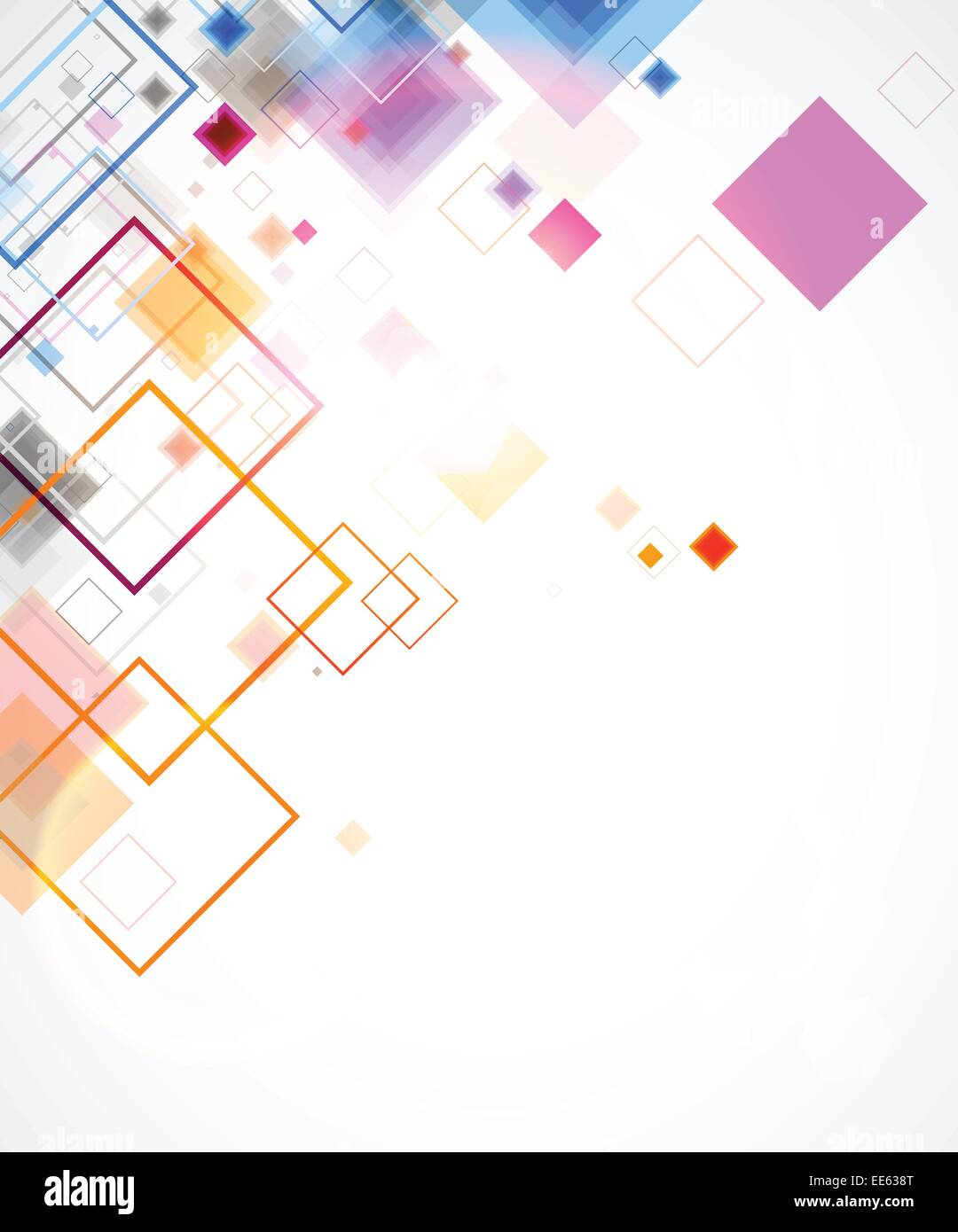 Abstract background with color rectangle Stock Vector Image & Art - Alamy