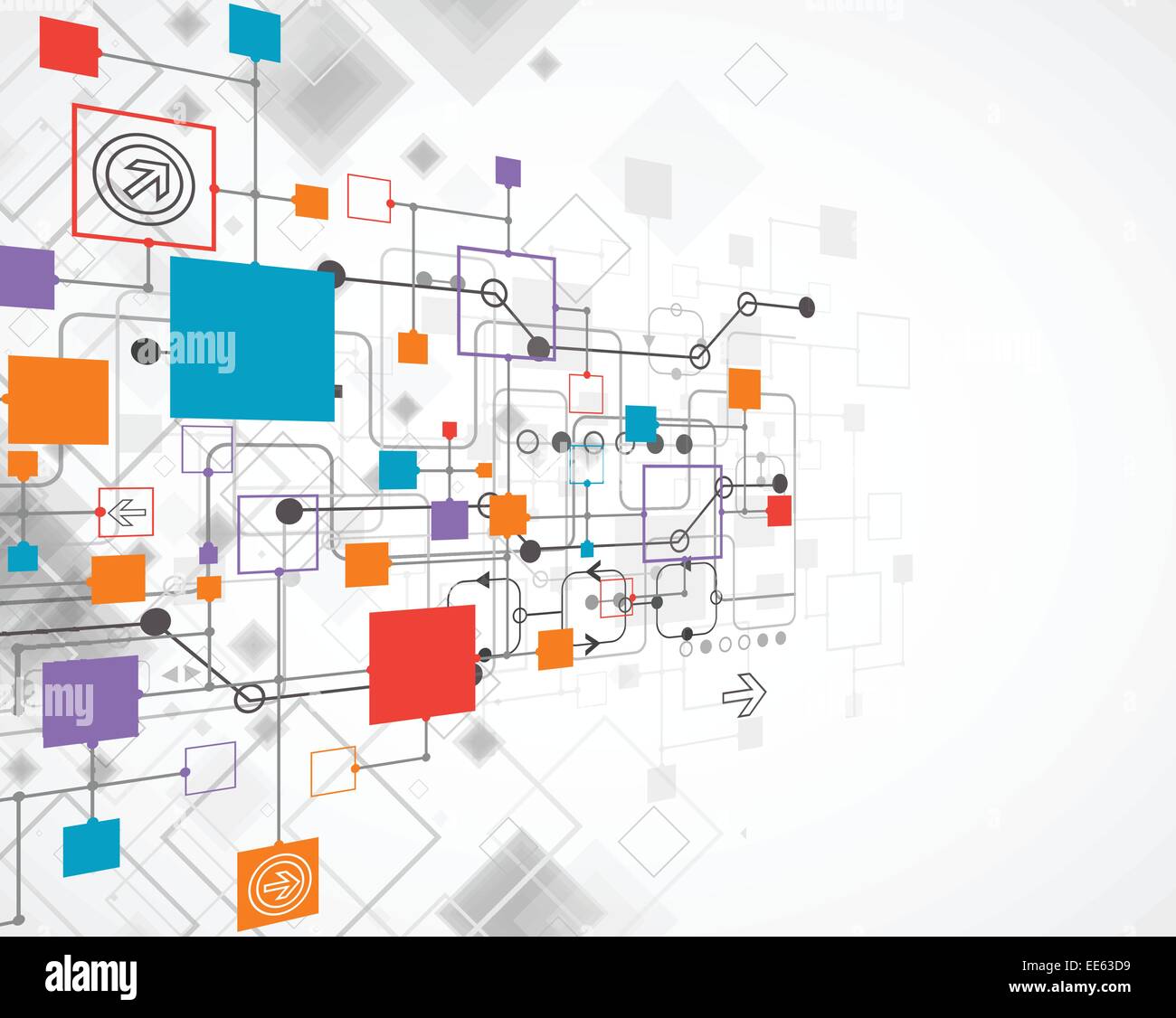 Abstract background, technology theme for your business. Vector Stock ...