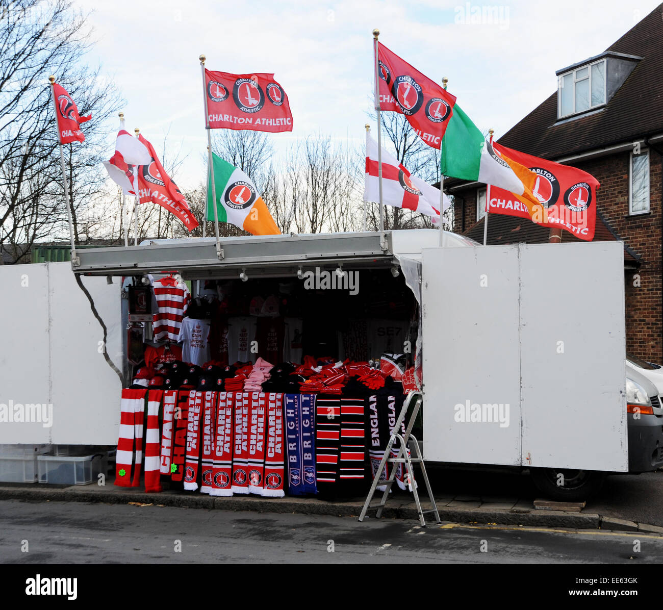 Charlton football ground hi-res stock photography and images - Alamy