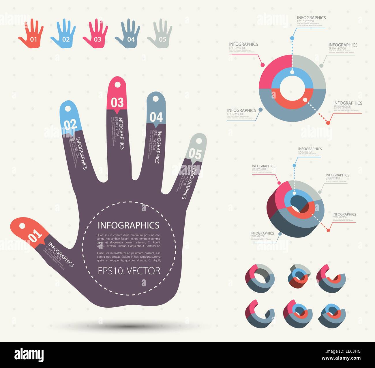 Hand-style info graphic. Vector Stock Vector Image & Art - Alamy