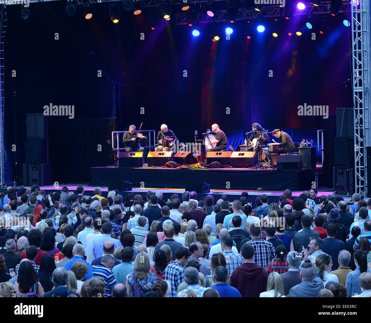 Christy Moore performs live at The Iveagh Gardens Featuring: Christy ...