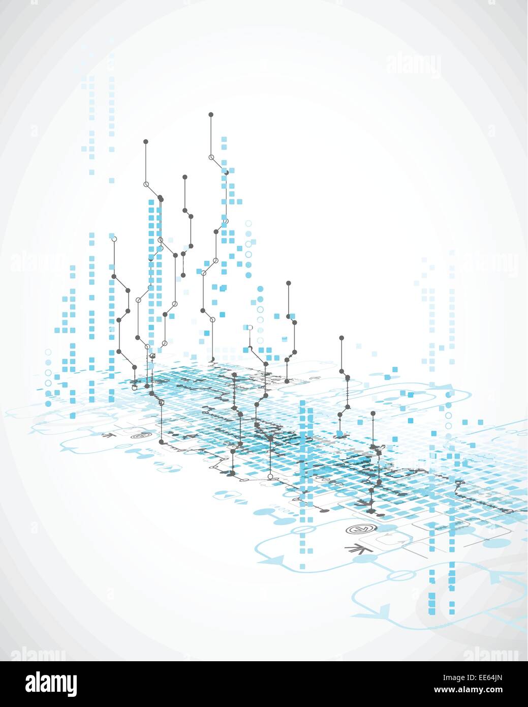 Abstract technology business template background. Vector Stock Vector ...