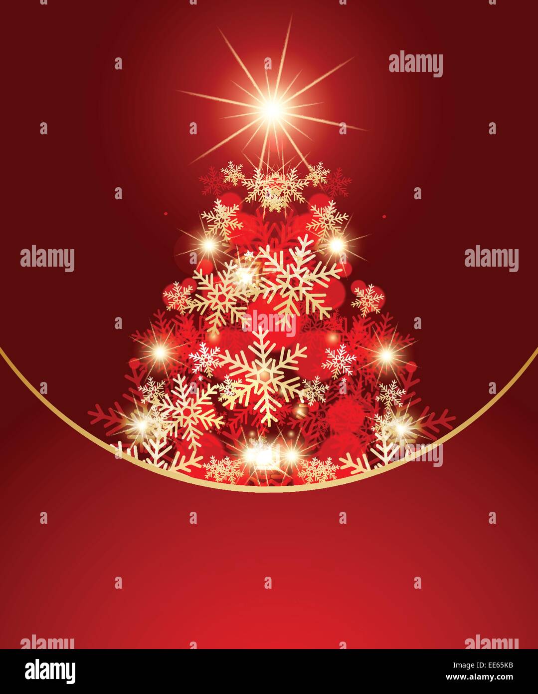 Christmas tree. Vector Stock Vector Image & Art - Alamy