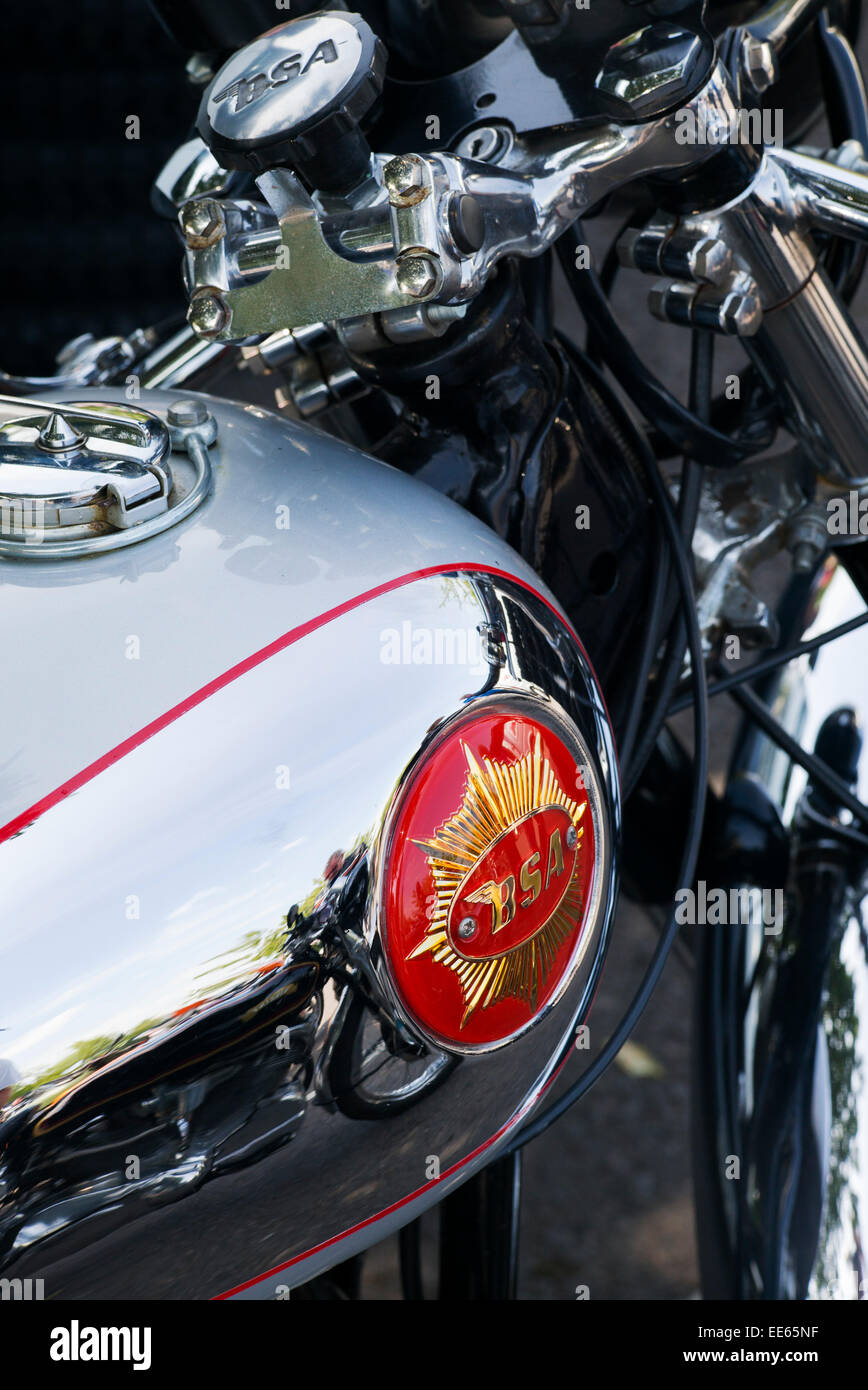 Bsa motorcycle tank hi-res stock photography and images - Alamy