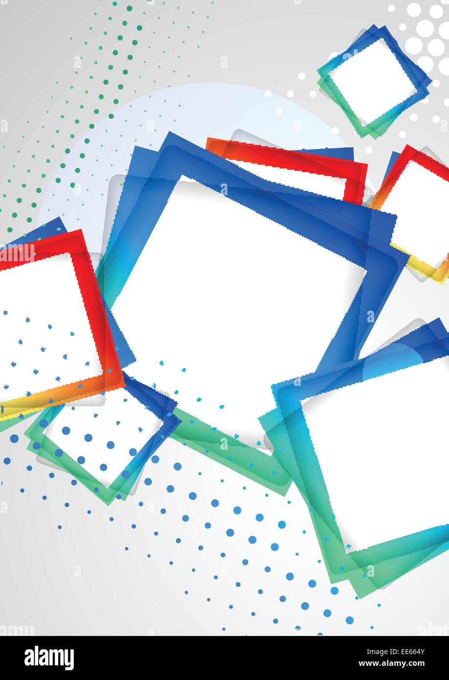 Colorful Square blank background Stock Vector Image & Art - Alamy