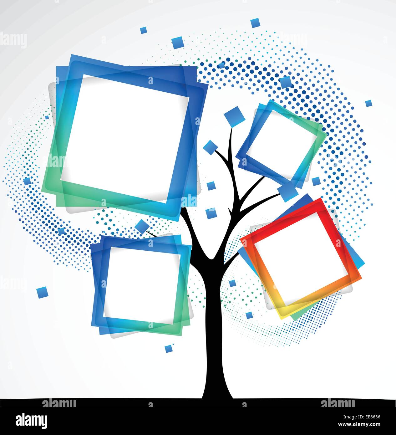 Abstract tree. Vector Stock Vector Image & Art - Alamy