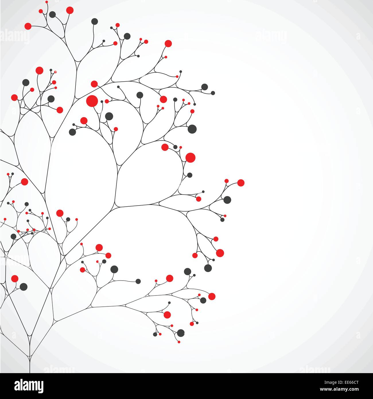 Abstract tree. Vector background Stock Vector Image & Art - Alamy