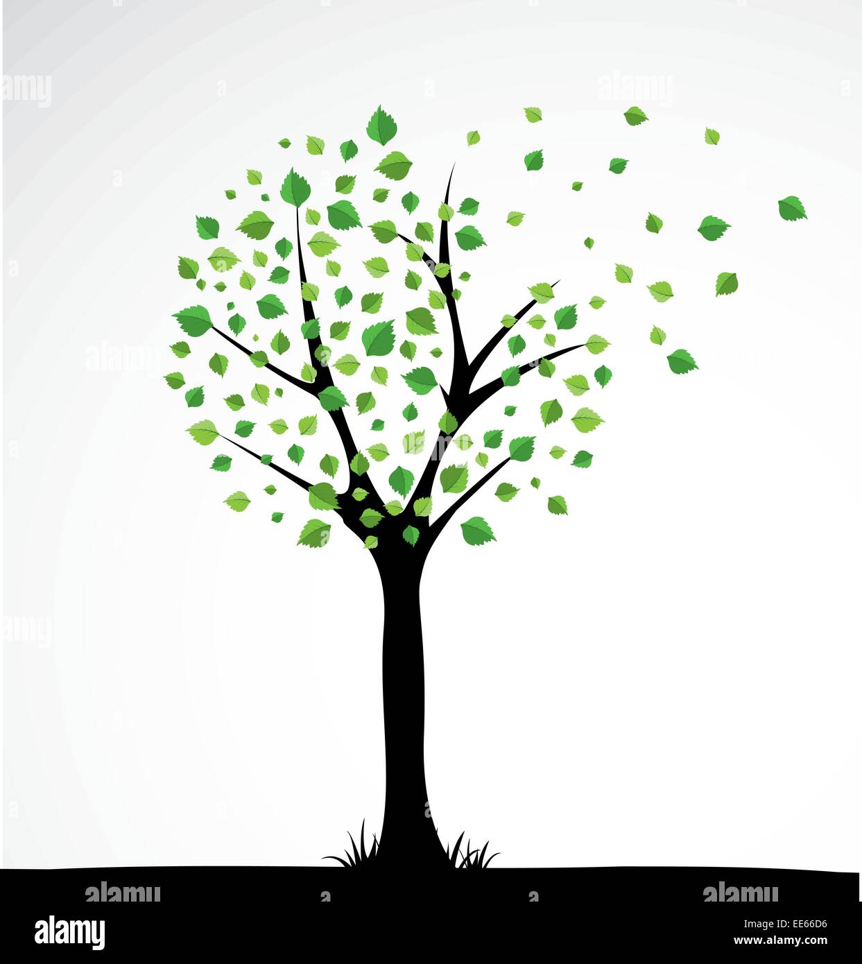 Abstract tree vector hi-res stock photography and images - Alamy