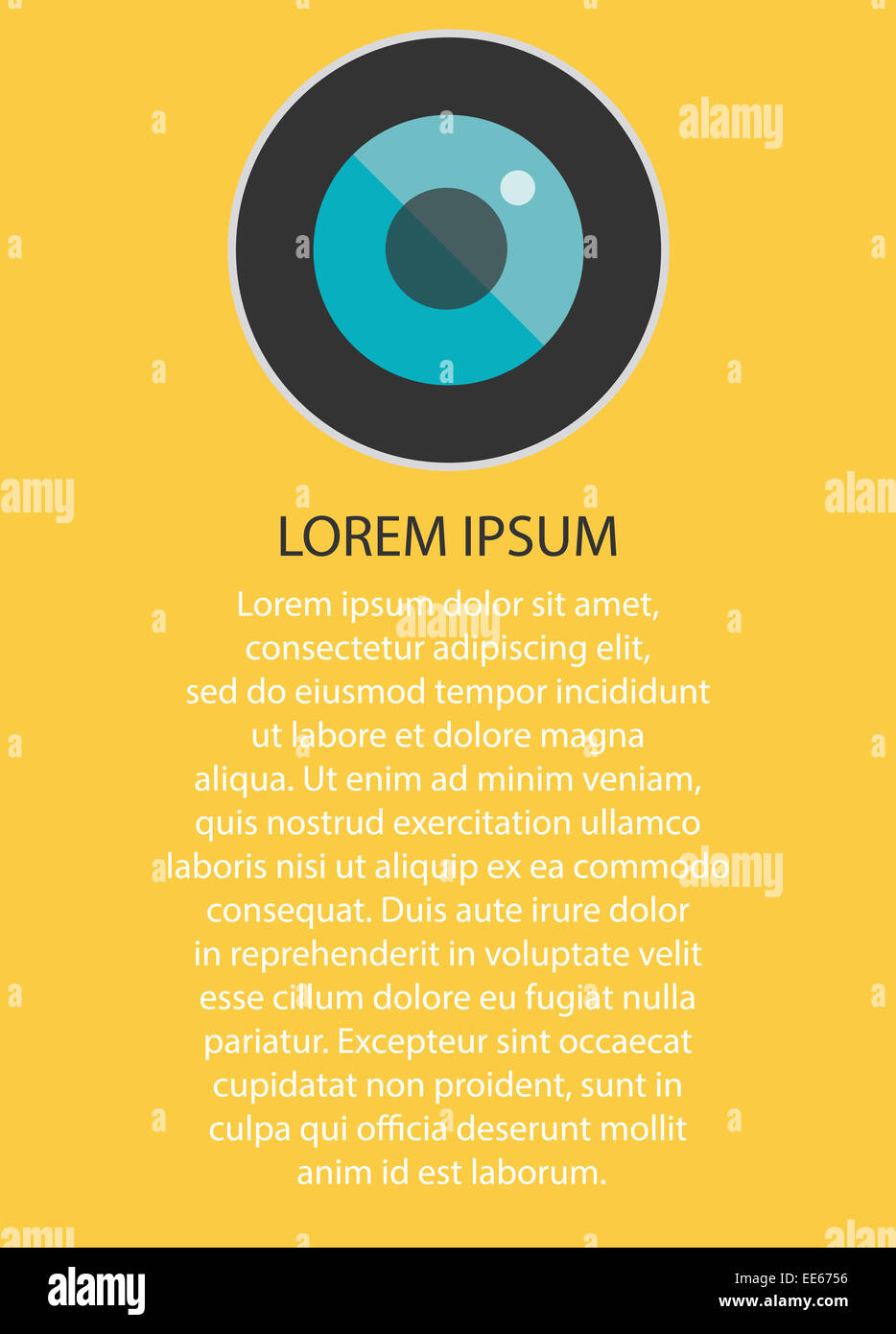 Lens illustration hi-res stock photography and images - Alamy