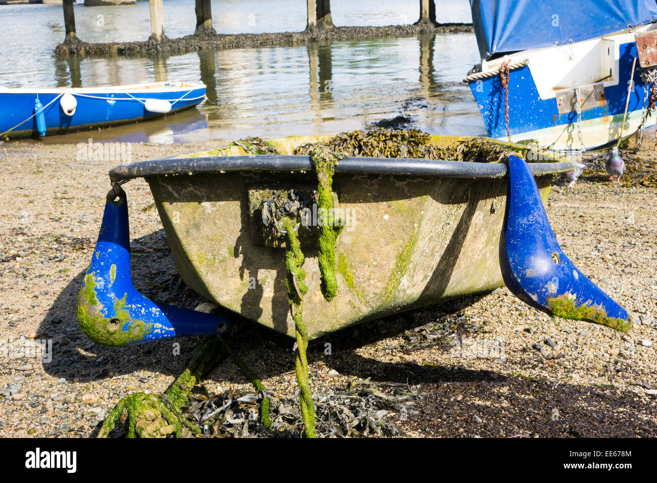 Boat Saltash Cornwall England UK Stock Photo - Alamy